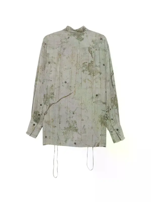 ZIGGY CHEN Floral-print Shirt