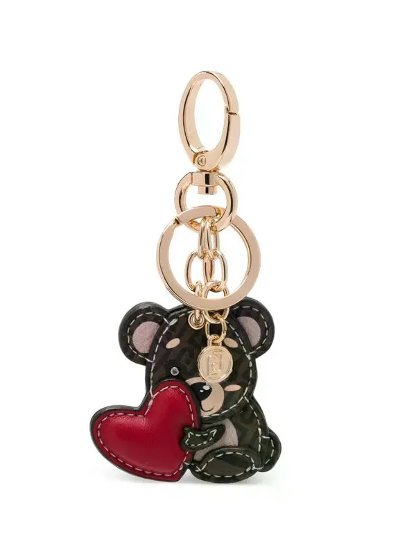 Liu Jo Bear-shaped Keyring - Brown