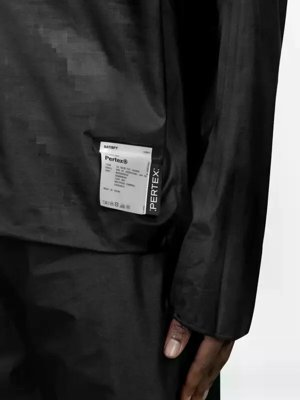 Satisfy Hooded Zip Jacket - Black