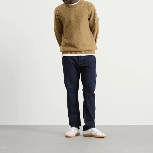 Stone Island Denim Research Stretch Slim Jeans - Blue Rinse