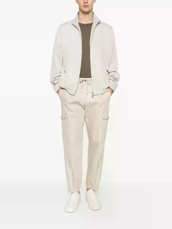 Eleventy Full-zip Jacket - Neutrals