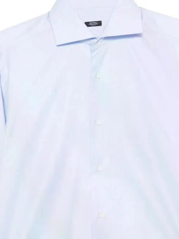 BARBA NAPOLI Cotton Shirt - Blue