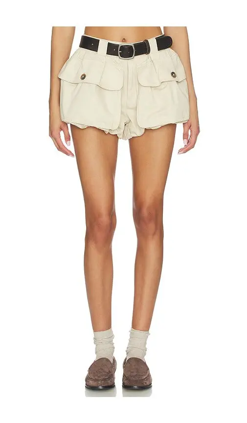Sea Andrea Workwear Bubble Shorts - Beige