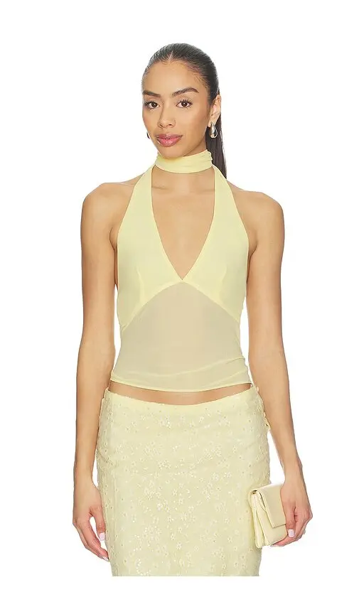 Majorelle Riviera Top - Lemon