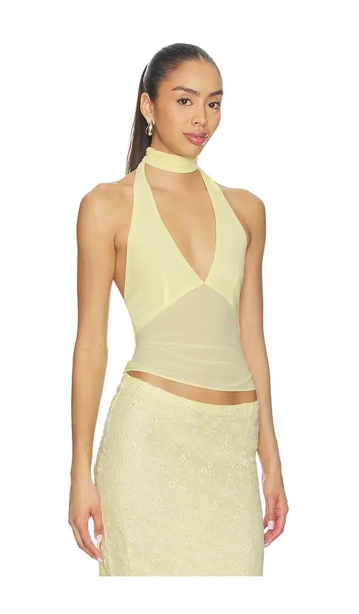 Majorelle Riviera Top - Lemon