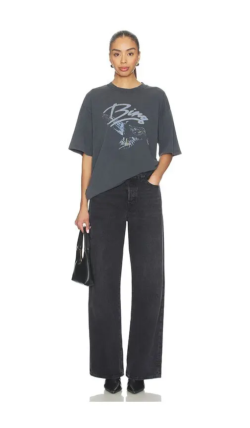 ANINE BING Kent Eagle Graphic T-shirt