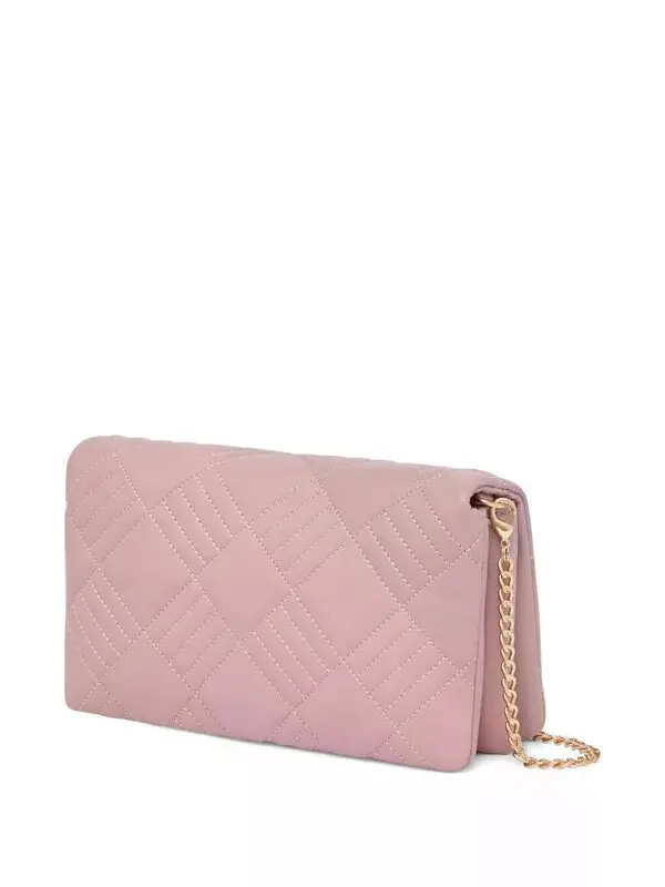 Moschino Quilted Shoulder Bag - Pink