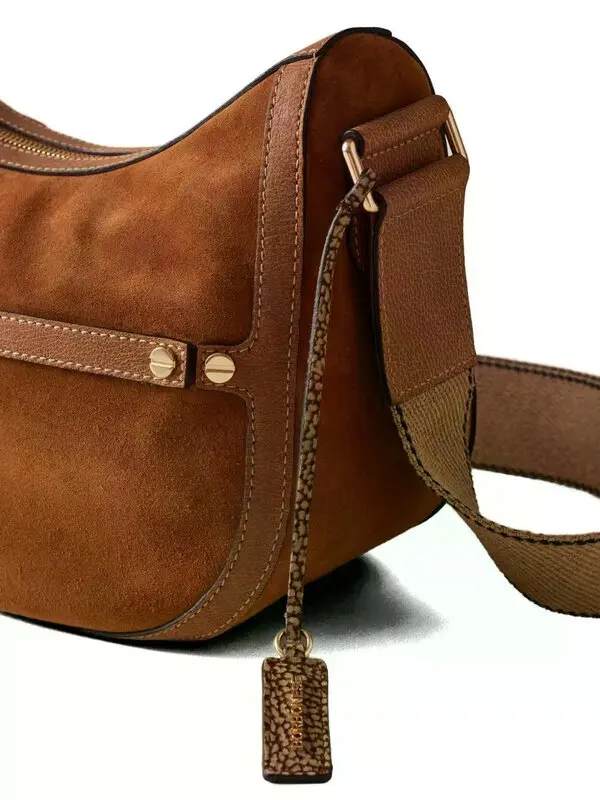 Borbonese Luna Zipped Cross-body Bag