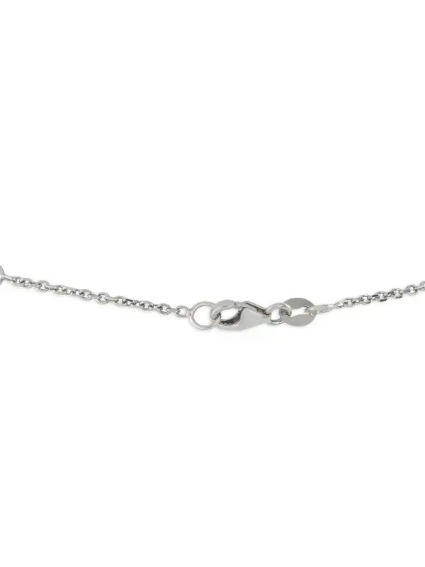 LB EXCLUSIVE Diamond And Aquamarine Pendant Necklace