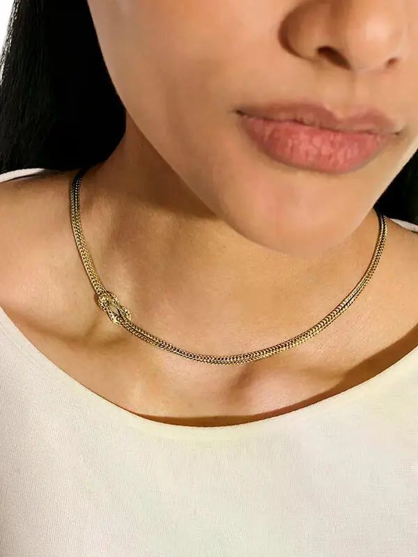 John Hardy Love Knot Necklace - Gold