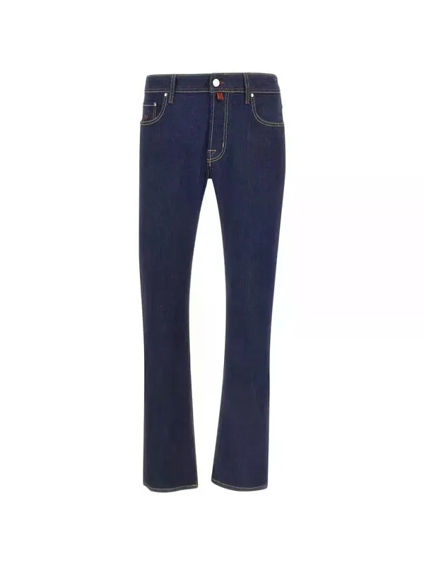 Jacob Cohen Bard Contrast-stitching Jeans - Blue