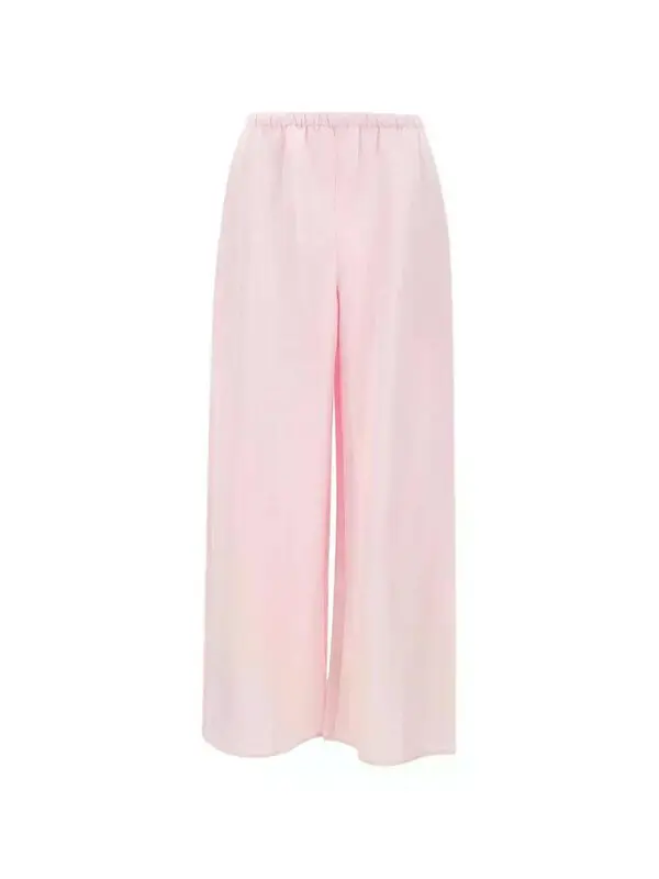 Faithfull The Brand Jensen Elastic-waistband Trousers - Pink