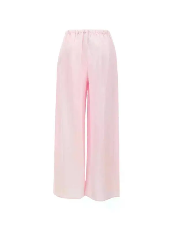 Faithfull The Brand Jensen Elastic-waistband Trousers - Pink