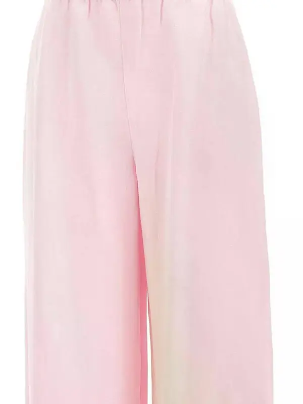 Faithfull The Brand Jensen Elastic-waistband Trousers - Pink