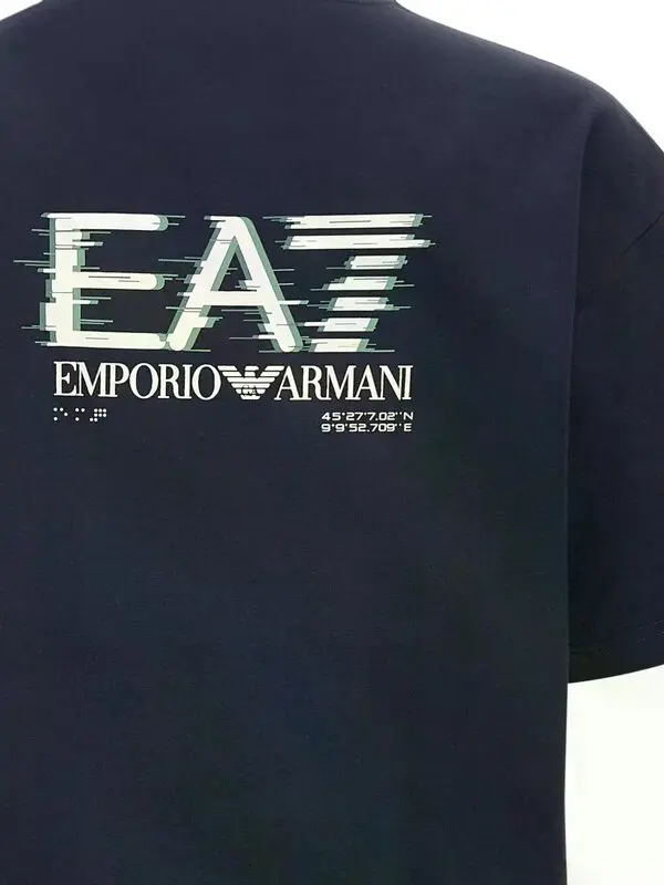 EA7 Visibility Cotton Jersey T-shirt
