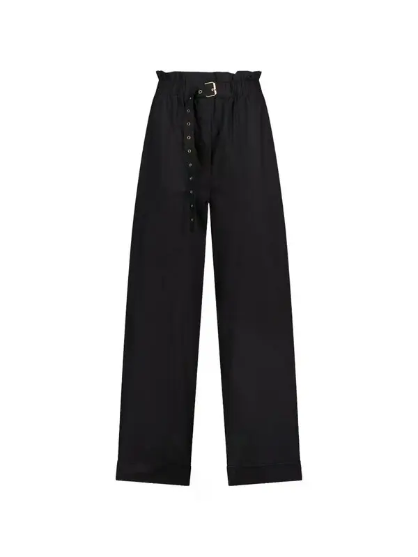Liu Jo Belted Trousers - Black