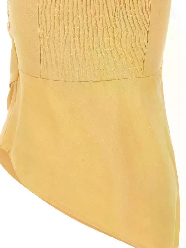 Faithfull The Brand Nera Gathered Asymmetric Top