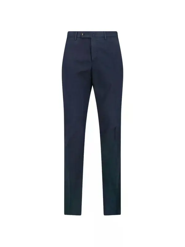 PT TORINO Button Trousers - Blue