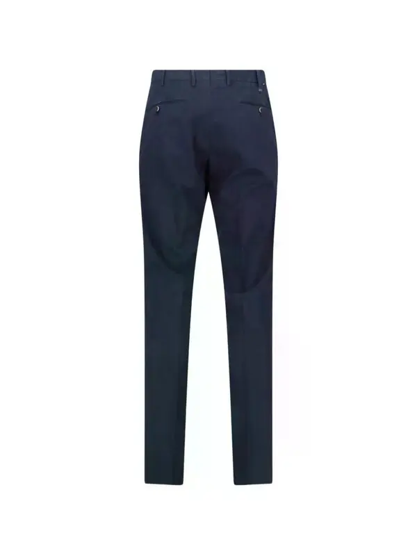 PT TORINO Button Trousers - Blue