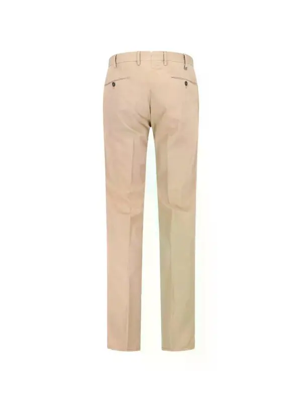PT TORINO Button Trousers - Neutrals
