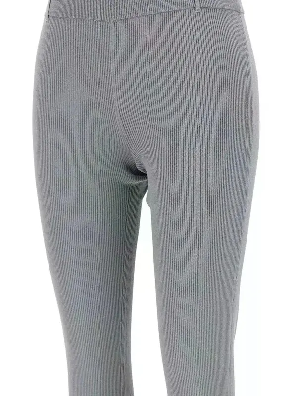 A. ROEGE HOVE Ribbed Flared Trousers