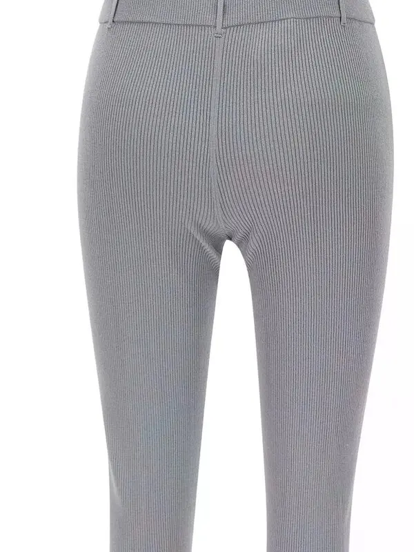 A. ROEGE HOVE Ribbed Flared Trousers