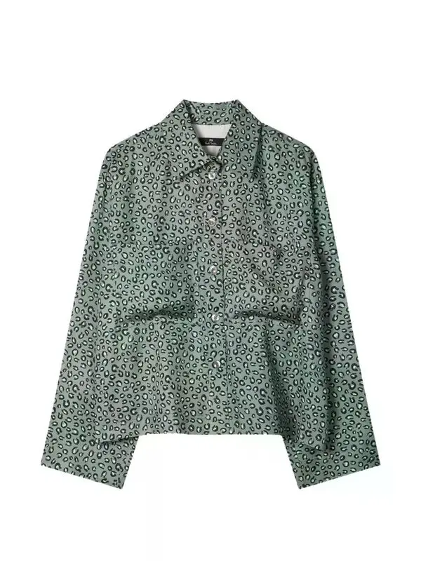 Paul Smith Animal-print Shirt - Green