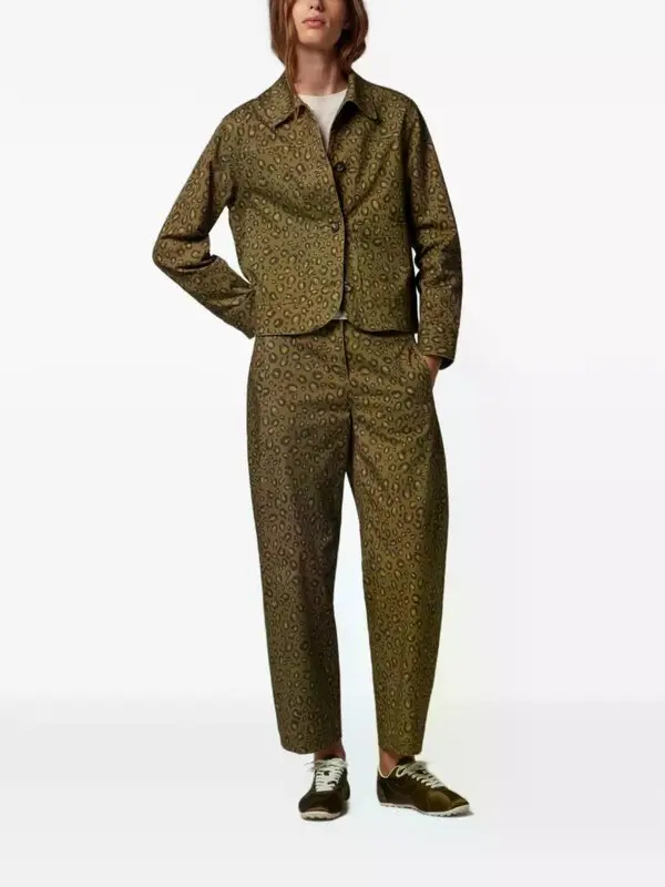 Paul Smith Leopard-print Jacket - Green