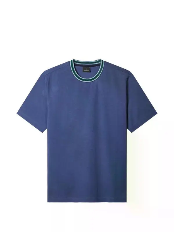Paul Smith Striped-trim T-shirt
