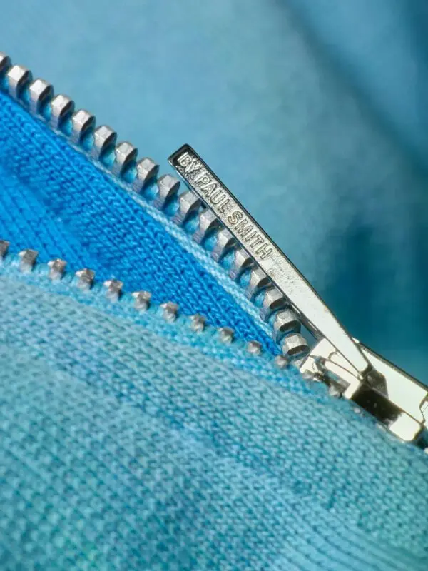 Paul Smith Zebra-motif Zip-up Hoodie - Blue