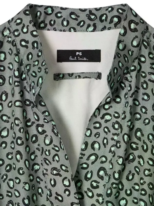 Paul Smith Animal-print Belted Dress