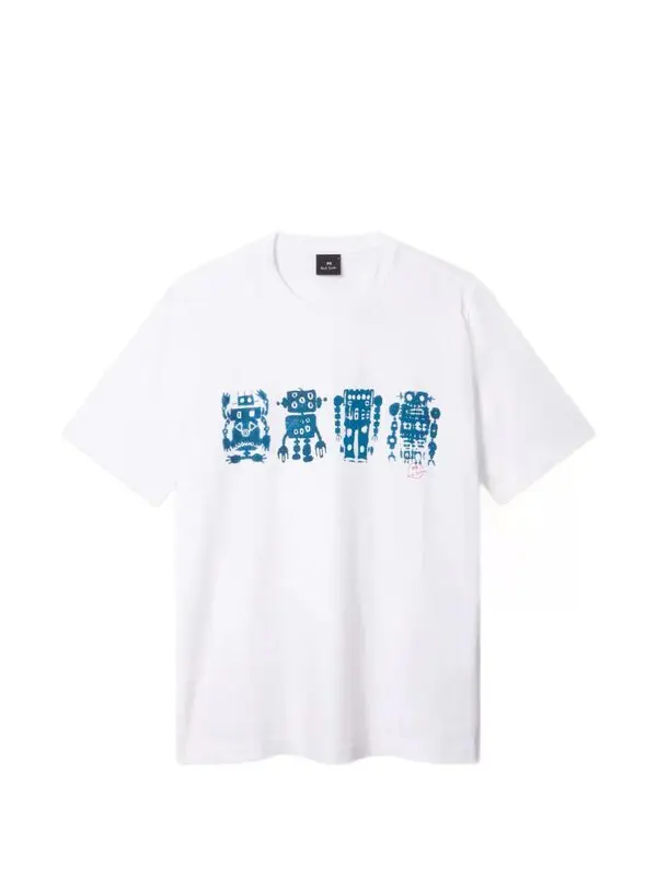 Paul Smith Screen Robot Print T-shirt