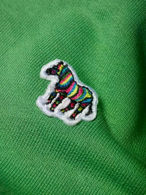 Paul Smith Zebra-motif Crew-neck Sweatshirt - Green