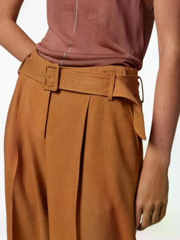 Paul Smith Pleated Wide-leg Trousers