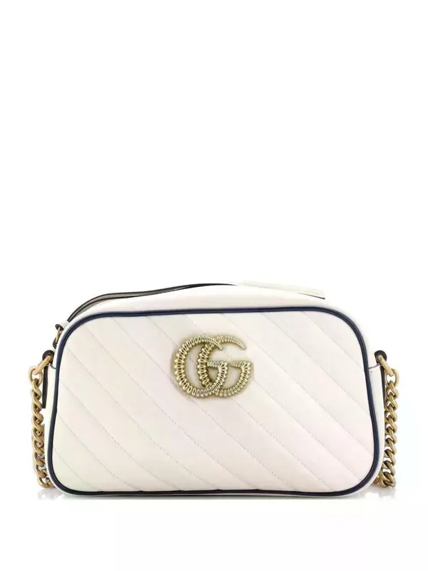 Gucci Gg Marmont Small Crossbody Bag - Blue