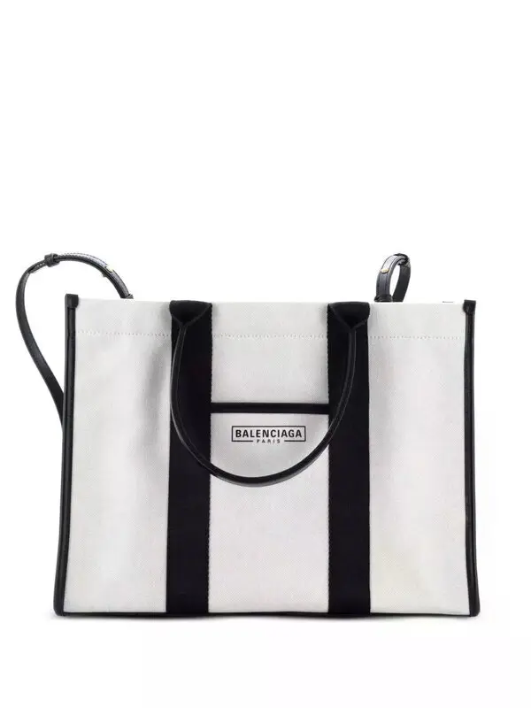 Balenciaga Hardware Canvas Medium Tote Bag