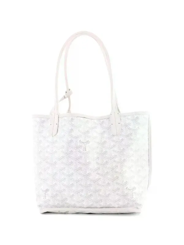 Goyard Anjou Reversible Mini Satchel - White