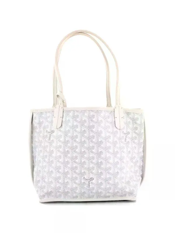 Goyard Anjou Reversible Mini Satchel - White