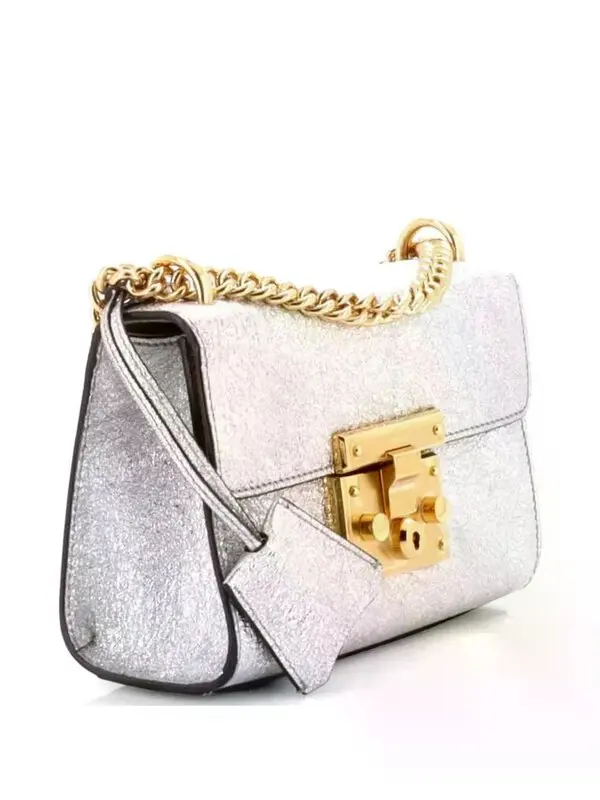 Gucci Padlock Small Shoulder Bag Textured Leather