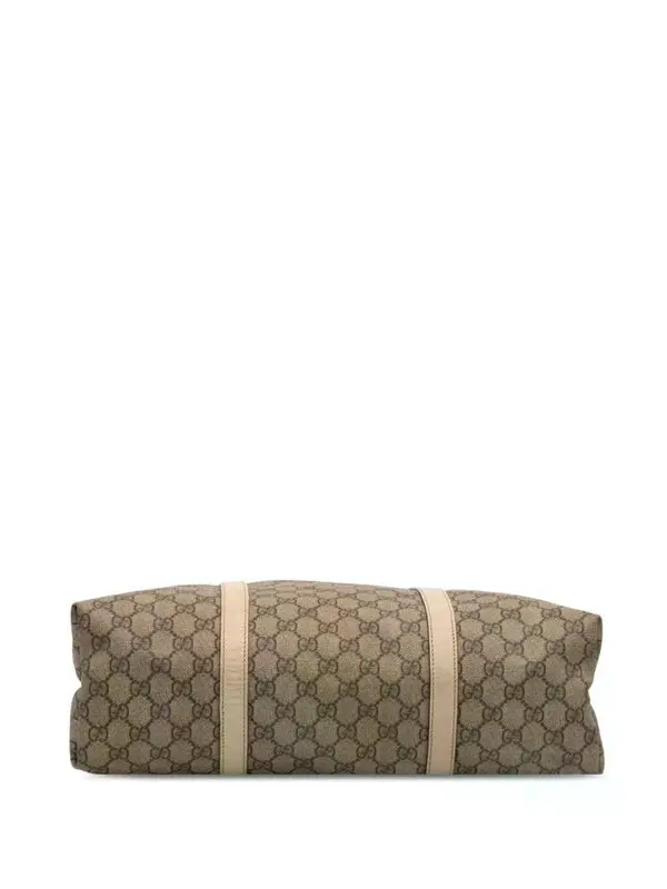 Gucci Gg Supreme Joy Vertical Tote Bag - Brown