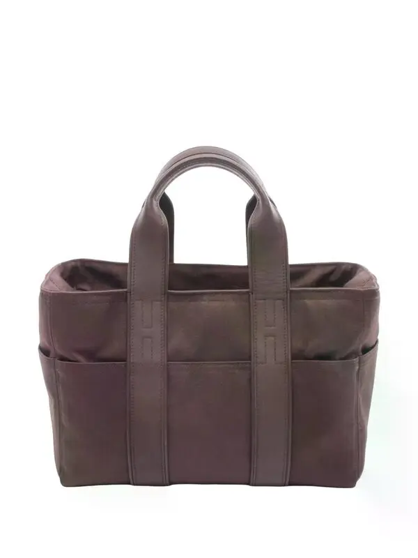 Hermès 2010-2026 Toile Acapulco Pm Handbag - Brown