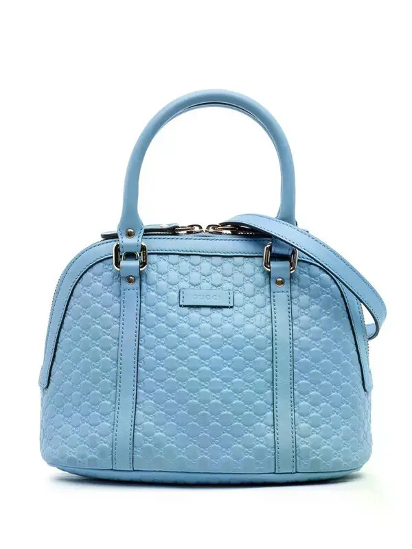 Gucci Mini Microssima Dome Satchel - Blue