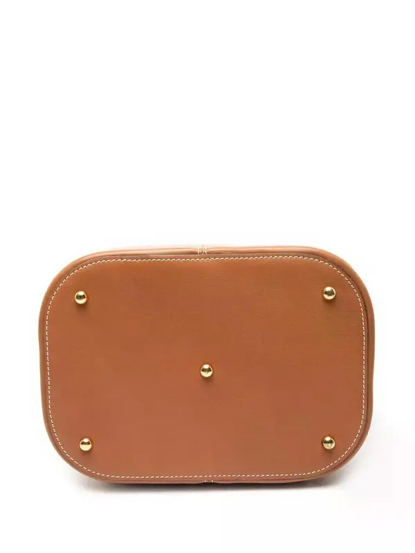 Loewe 1980-2020 Leather Anton Triangle Backpack