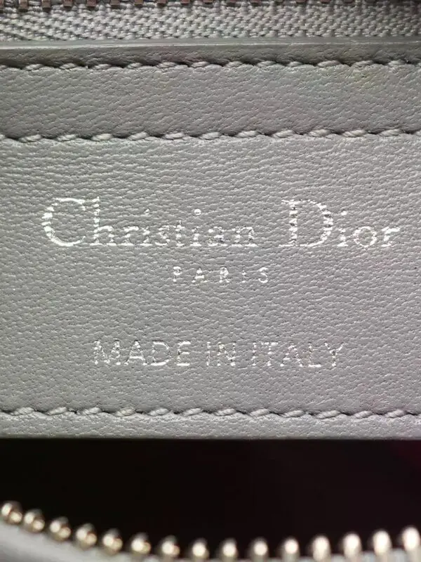 Dior 2014 Medium Lady Satchel - Grey