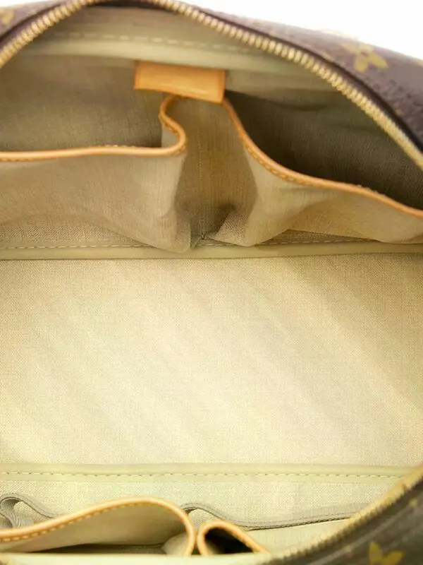 LOUIS VUITTON 1998 Monogram Deauville Handbag - Brown
