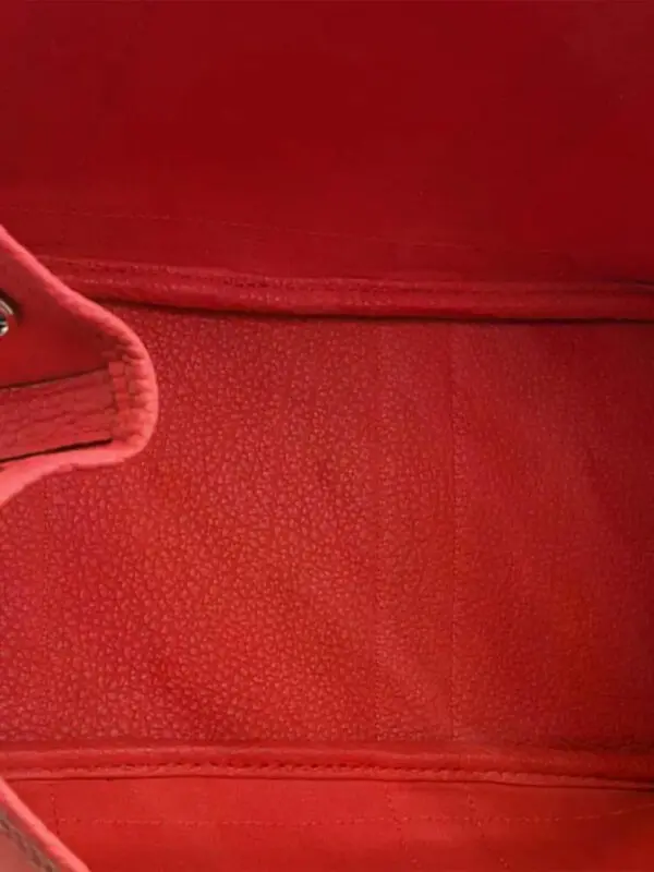 Hermès 2018 Toile And Negonda Garden Party 30 Tote - Red