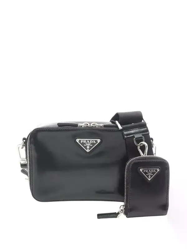 Prada 2013-2026 Brique Crossbody Bag - Black