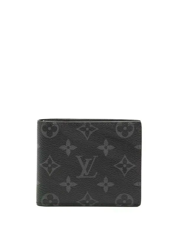 LOUIS VUITTON 2021-2025 Monogram Eclipse Marco Wallet Small Wallets - Black