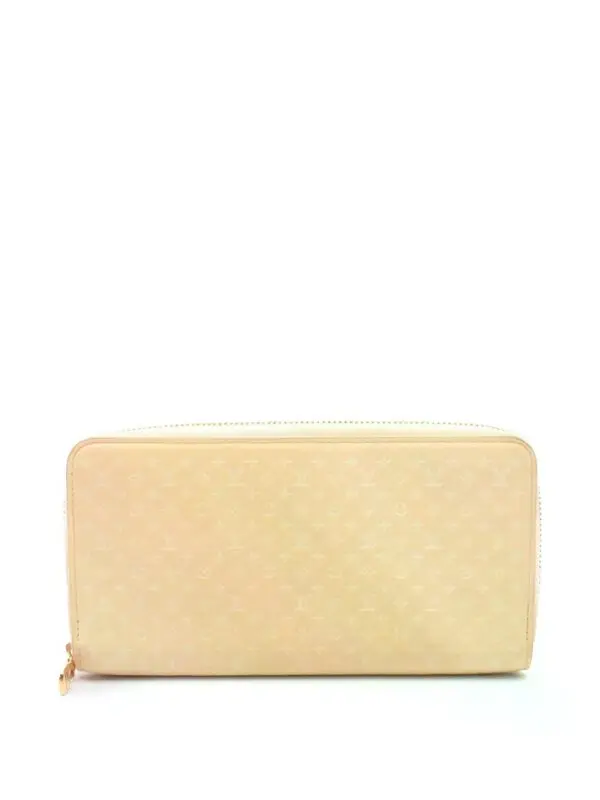 LOUIS VUITTON 2010-2026 Leather Monogram Zippy Wallet Long Wallets - Yellow