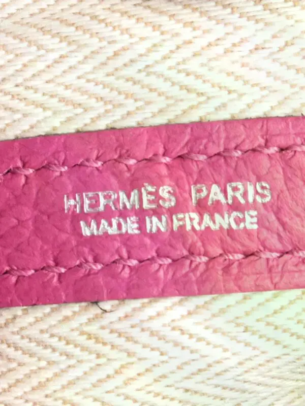 Hermès 2017 Country Garden Party 30 Tote Bag - Pink